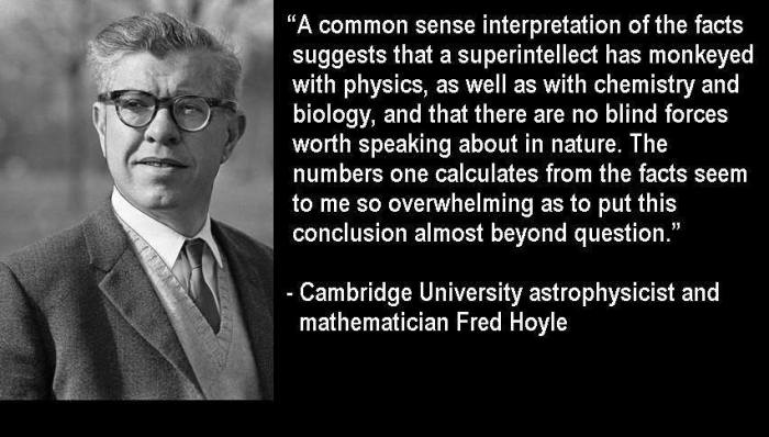 Sir Fred Hoyle – Blogging Theology